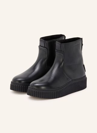 Marc O'Polo Marc Opolo Plateau-Stiefelette Bianca schwarz