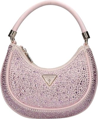 Guess Femme, Sacs, Rose, Taille: ONE Size Rhinestone Chain Shoulder Bag