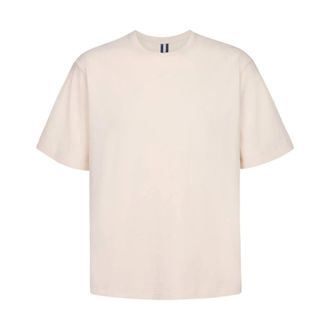 Profuomo Kurz&auml;rmeliges T-Shirt mit Rundhalsausschnitt - - Tops - Herren - Beige - S