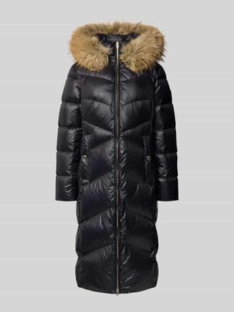 Rockn Blue Steppmantel mit Kunstfellbesatz Modell Adele