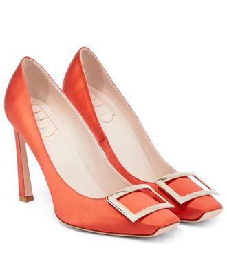 Roger Vivier Pumps Trompette aus Satin
