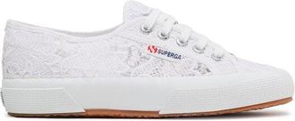 Superga Sneakers aus Stoff 2750 Macrame S81219W Wei&szlig;