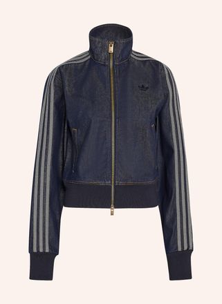 adidas Originals Adidas Originals Jeansjacke Firebird Denim Mit Galonstreifen blau