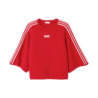 American Vintage Femme, Pulls, Rouge, Taille: 36 FR Top lange mouw Vito18Ne