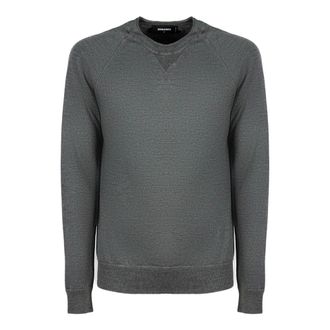 Dsquared2 Homme, Pulls, Gris, Taille: XL Virgin Wool Jumper