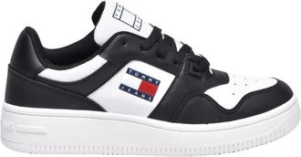 Tommy Jeans Homme, Chaussures, Blanc, Taille: 41 EU Retro Basket ESS