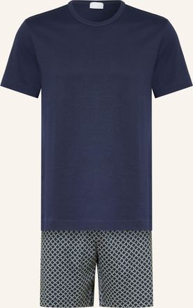 Mey Mey Shorty-Schlafanzug Serie Curves blau