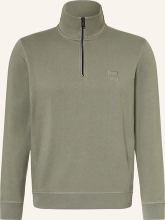 HUGO BOSS Sweat-Troyer Zetrust gruen
