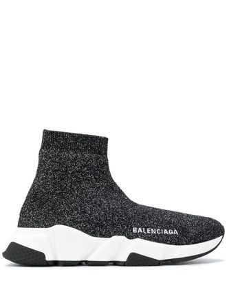Balenciaga baskets montantes Speed - Noir