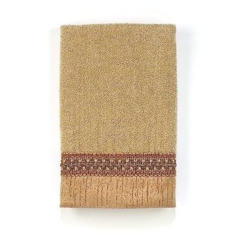 Avanti Linens Avanti geflochten Manschette Badetuch, Rattan, Hand