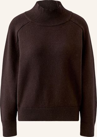 Oui Pullover braun