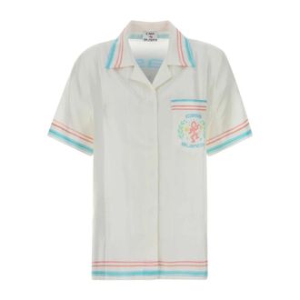 Casablanca Short Sleeve Shirts - - Shirts - Herren - Wei&szlig; - S