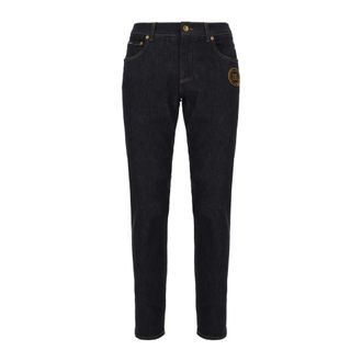Dolce & Gabbana Regular-fit Stretch-Jeans mit Print und DGVIB3-Patch - - Jeans - Herren - Blau - M