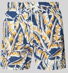 Tommy Hilfiger Regular Fit Badehose mit Logo-Stitching