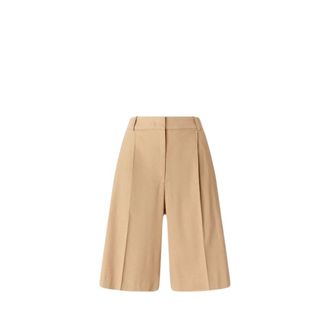 Pinko Pinko, Femme, Shorts, Beige, Taille: 38 FR Bryana Bermuda Shorts