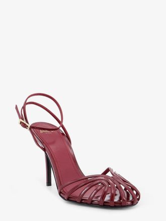 Alev&igrave; Womens Sandals Blake 95 Patent Leather Red