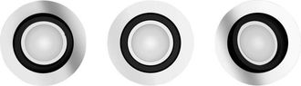Philips Milliskin Spot dint&eacute;rieur Aluminium Lot de 3