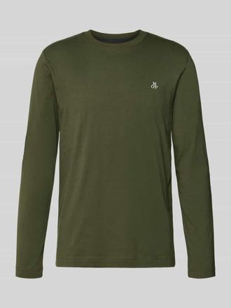 Marc O'Polo Shaped Fit Langarmshirt aus reiner Baumwolle