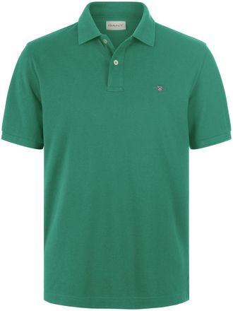 GANT Polo-Shirt GANT gr&uuml;n