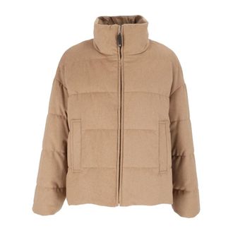Max Mara Doudoune courte Mora - Femme - Vestes - Beige - Taille: 40 FR