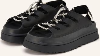 UGG Plateau-Sandalen Goldenglow Toggle schwarz