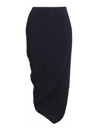 Issey Miyake Jupe Midi - Bleu