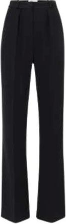 Elisabetta Franchi Femme, Pantalons, Noir, Taille: 44 FR Wide Pantalons