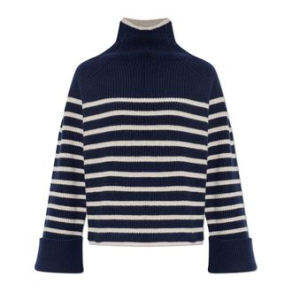 Rag & Bone Woll-Rollkragenpullover - - Knitwear - Damen - Blau - XS