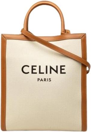 Celine Pre-owned Vertical Cabas Satchel - - Pre-owned - Damen - Beige - ONE SIZE