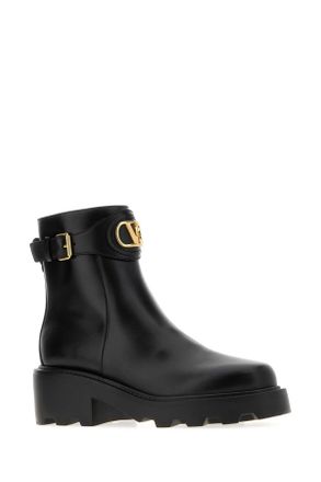 Valentino Garavani Vlogo Bootie - Black