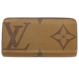 Louis Vuitton Portefeuille long (bi-pli) Pre-owned - Femme - Pre-owned - Brun - Taille: ONE Size