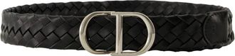 Dior Homme, Accessoires, Noir, Taille: 85 CM Ceinture CD