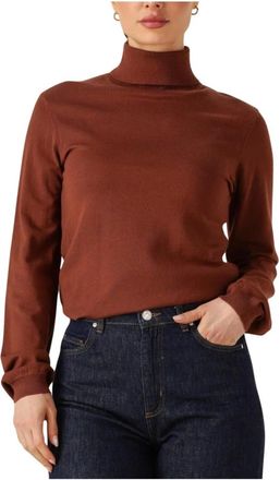 Silvian Heach Damen, Strickwaren, Braun, LGr&ouml;&szlig;e