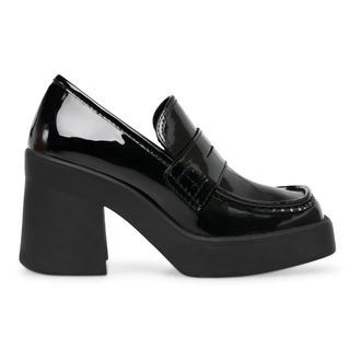 Steve Madden Femme, Chaussures, Noir, Taille: 38 1/2 EU Escarpin Verni Utmost