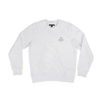 Tommy Hilfiger Side Logo Sweatshirt - - Sweatshirts & Hoodies - Herren - Wei&szlig; - 2XL