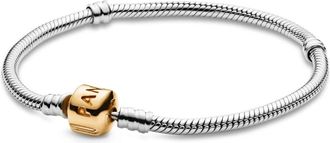 Pandora Momente Schlangenarmband - - Accessories - Damen - Grau - ONE SIZE