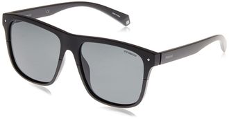 Polaroid Eyewear Unisex-Erwachsene PLD 6041/S Sonnenbrille, Schwarz (BLACK), 56