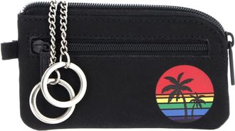 Oxmox Schl&uuml;sselm&auml;ppchen New Cryptan Keyholder Rainbow Palms schwarz
