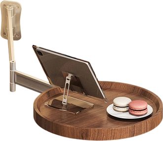 Generic Badezimmerschreibtisch - Wandmontierter Klapptisch, K&uuml;chenesszimmertische, Hundertachtzig Grad Rotation Snack Couchtisch | Anwendung F&uuml;r Home Milch Te