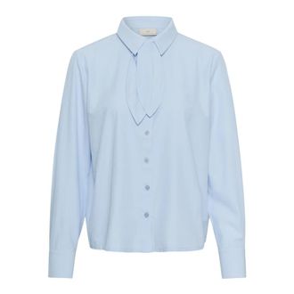 Kaffe Giulia Shirt - - Blouses & Shirts - Damen - Blau - 2XL