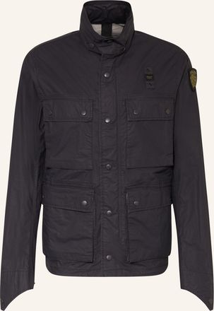 Blauer Fieldjacket Leman blau