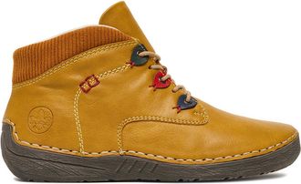 Rieker Schn&uuml;rschuhe Rieker 52544-68 Gelb