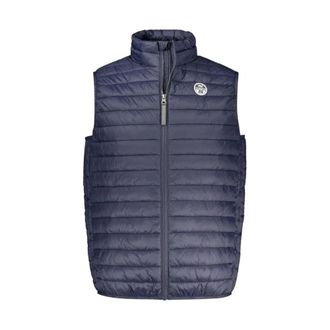 North Sails Marineblaue Steppweste Leichte Jacke - - Jackets - Herren - Blau - M