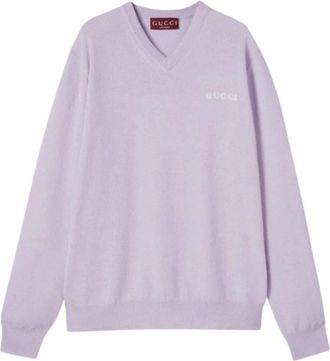 Gucci Damen, Strickwaren, Lila, SGröße