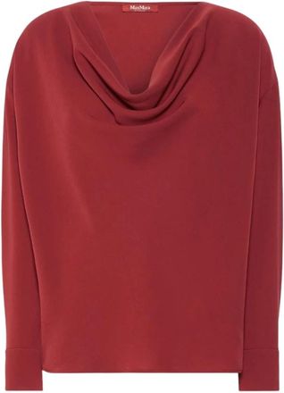 Max Mara Damen, Blusen & Hemden, Rot, XSGr&ouml;&szlig;e