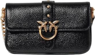 Pinko Pinko, Femme, Sacs, Noir, Taille: ONE Size Love Bag One Slouchy