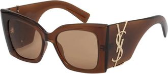 Saint Laurent Damen, Accessories, Braun, 54 MMGr&ouml;&szlig;e