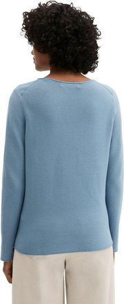 Marc O'Polo Strickpullover slim fit aus softem Organic Cotton, mit Rollkanten