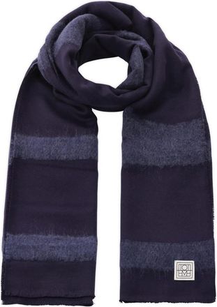 Toteme Tücher & Schals - Schal mit Logo-Design - Gr. unisize - in Blau - für Damen