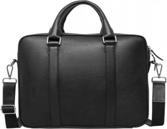 Les Deux Femme, Sacs, Noir, Taille: ONE Size Leather Computer Bag